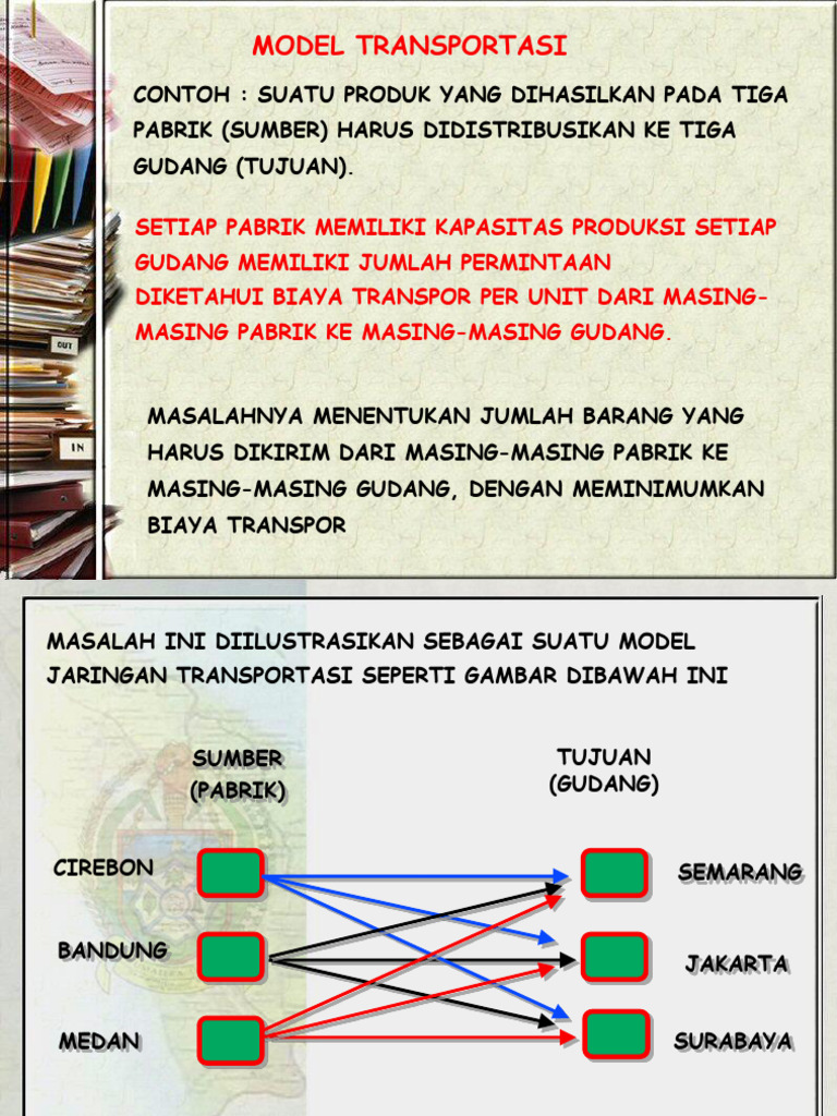 Model Transportasi untuk Pengiriman Optimal | PDF