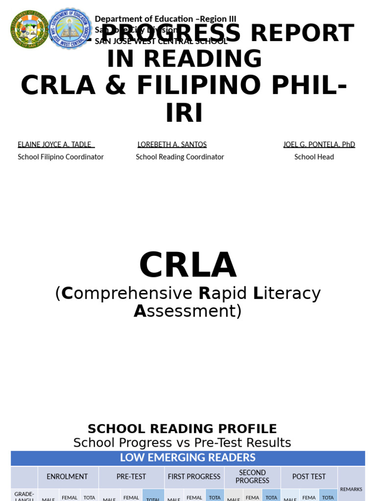 Reading Progress Report 2023 | PDF | Cognition | Writing
