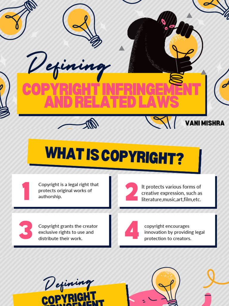 Copyright Infringement and Related Laws | PDF | Copyright | Copyright ...