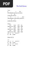 Fall Like Rain Chords and Lyrics | PDF | Songs | Popular Music