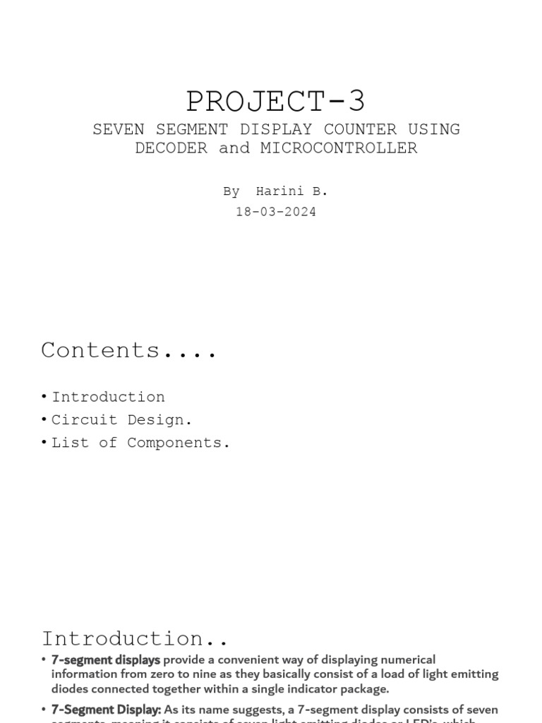 PCB Design Project 3 Introduction | PDF | Anode | Cathode