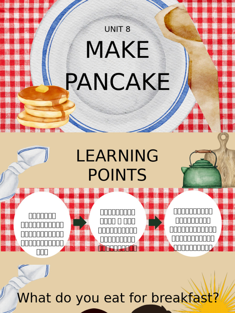Making A Pancake | PDF