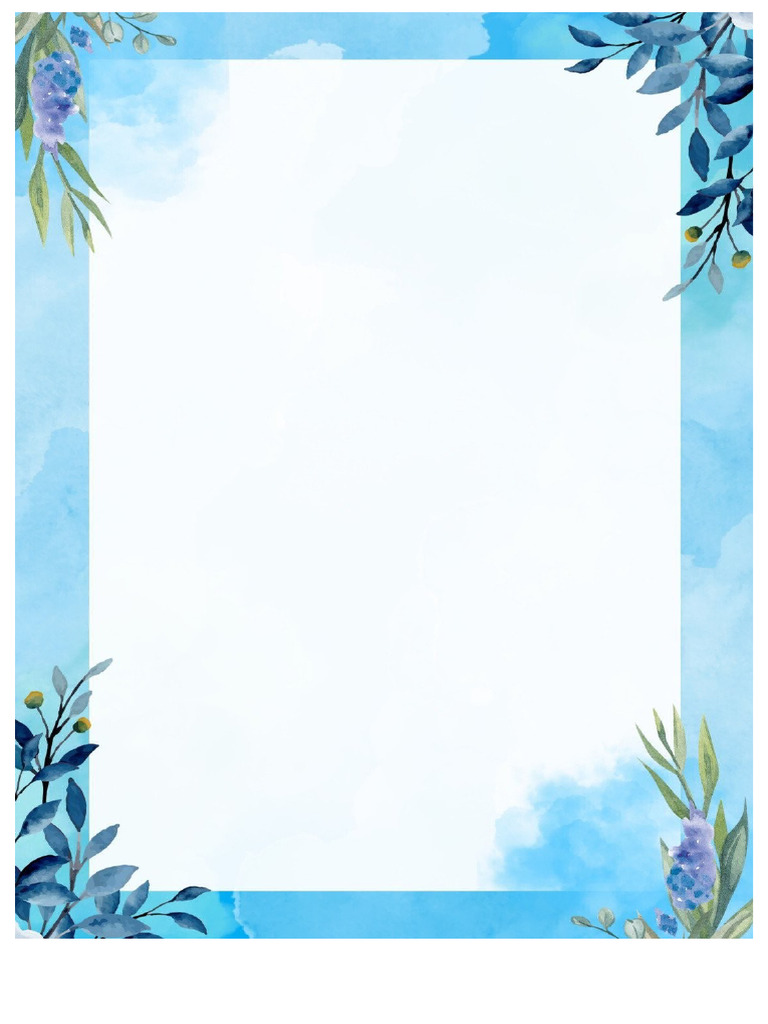 Activity and Portfolio Border | PDF