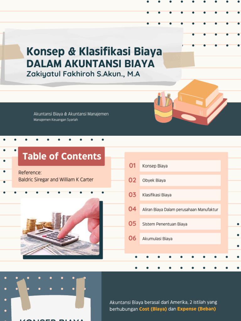 Sesi 2 - Konsep Dan Klasifikasi Biaya Dalam Akuntansi Biaya | PDF