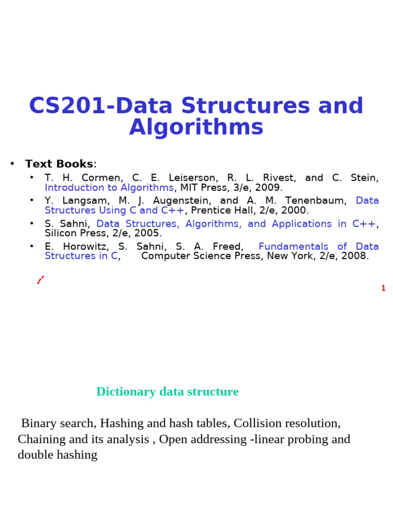 Lecture21 Dictionaries Binarysearch Hashing Pdf Computer Data Computer Science
