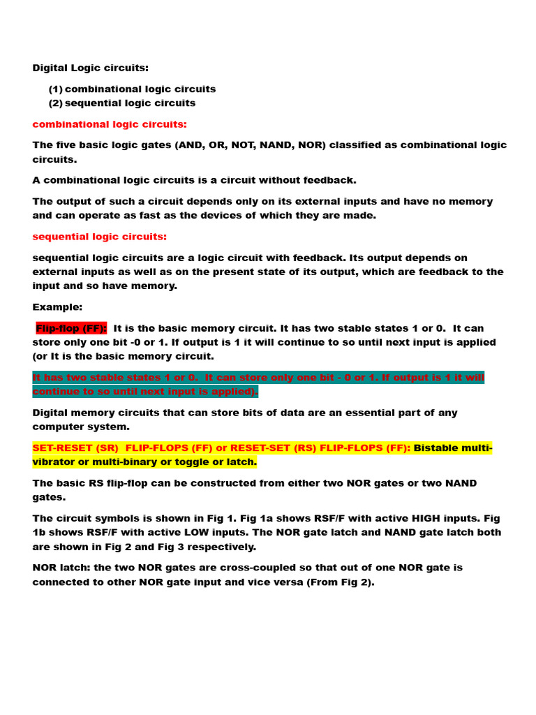 Flip Flops | PDF