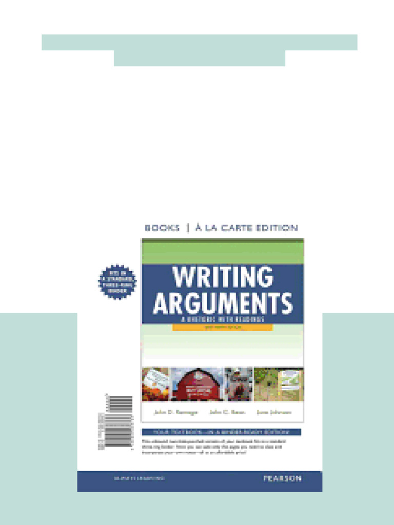 Writing Arguments: Rhetoric & Readings | PDF | Poetry | William Shakespeare