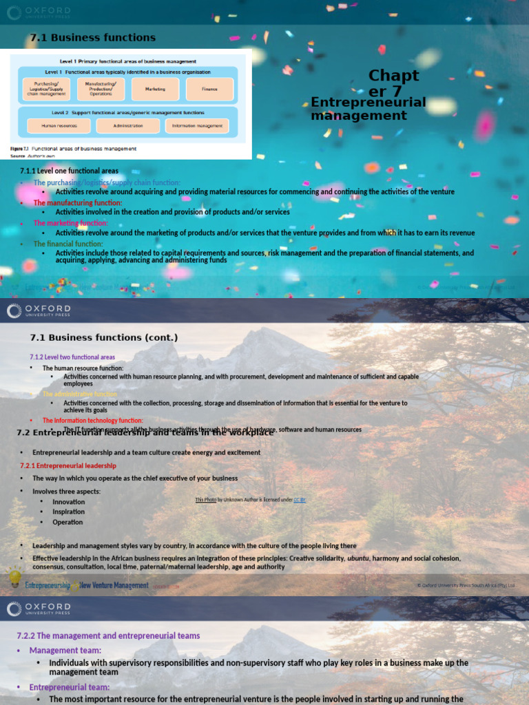 Entrepreneurship CH 7 | PDF | Entrepreneurship | Decision Making