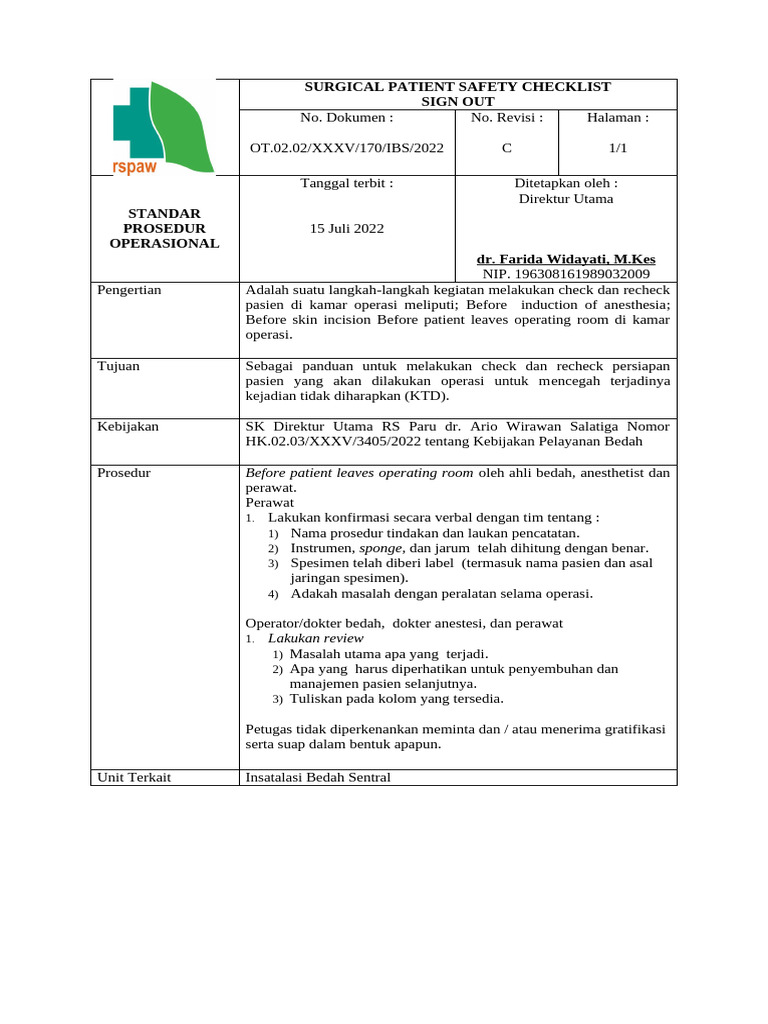 Spo Sign Out | PDF