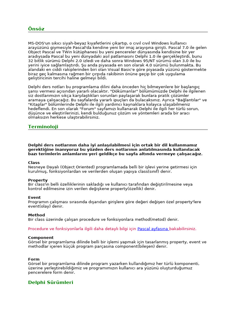Delphi | PDF