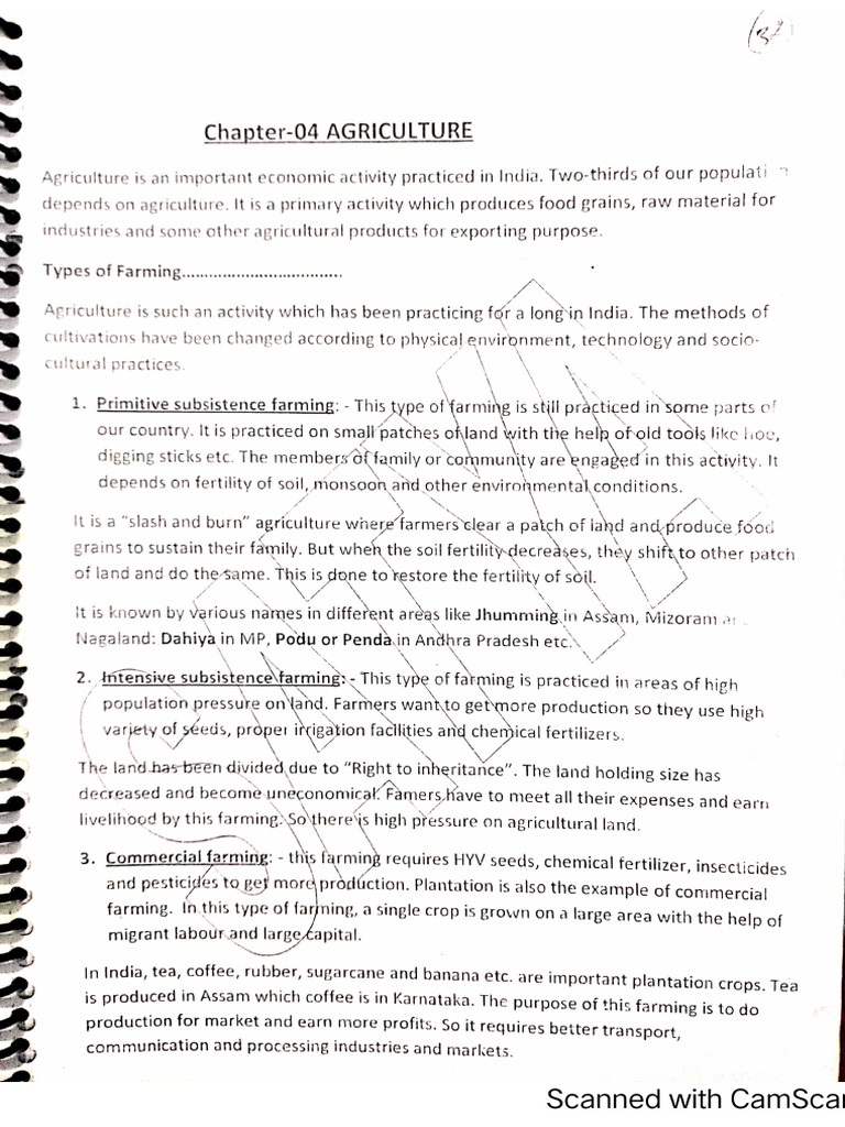 Class 10th Geography Notes | PDF