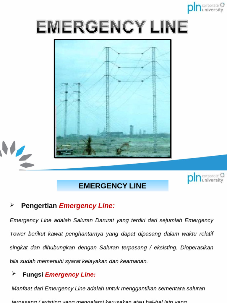 Revisi Emergency Line | PDF