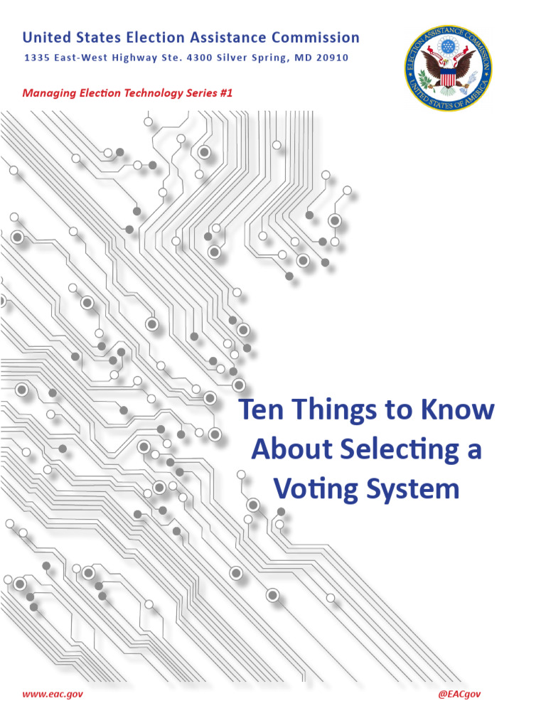 Selecting an Effective Voting System | PDF | System | Elections