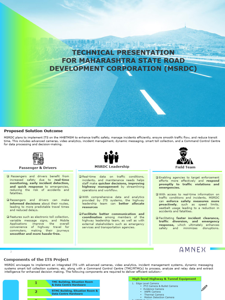 Amnex MSRDC | PDF | Telecommunications | Internet