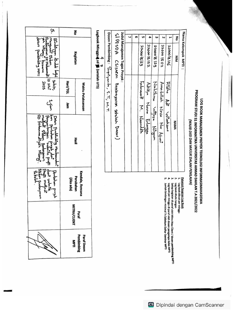 Logbook Mpti - Astrobyte | PDF