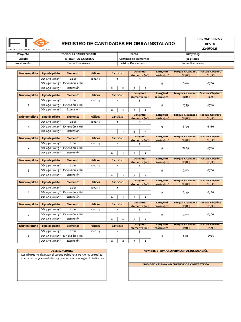 FO-CAOBIN-R72-Registro de Cantidades en Obra Instalado Torrecilla I26A ...