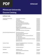 Mime Cast Guide | PDF | Password | Active Directory