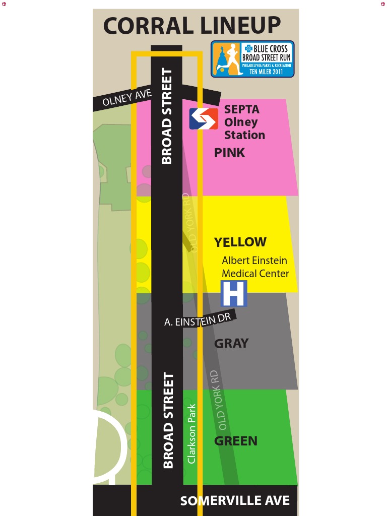 Broad Street Race Course Map | PDF