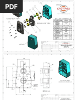 Gearbox Technical Drawing and Specs | PDF | Engineering | Technical Drawing