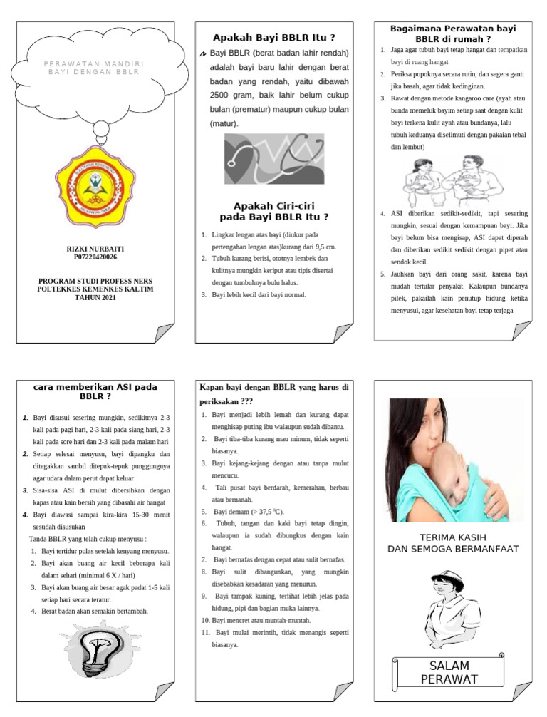 Perawatan Bayi BBLR: Panduan Lengkap | PDF