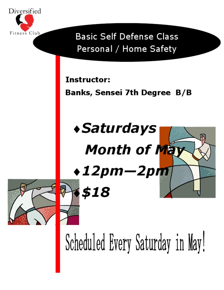 Self Defense Class: May Sessions | PDF