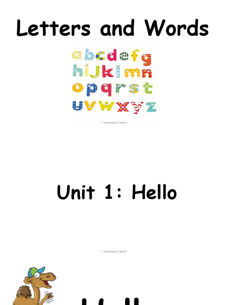 Vocabulary On Grade 4 (Hello! | PDF
