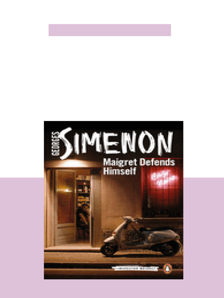 Maigret Defends Himself | PDF