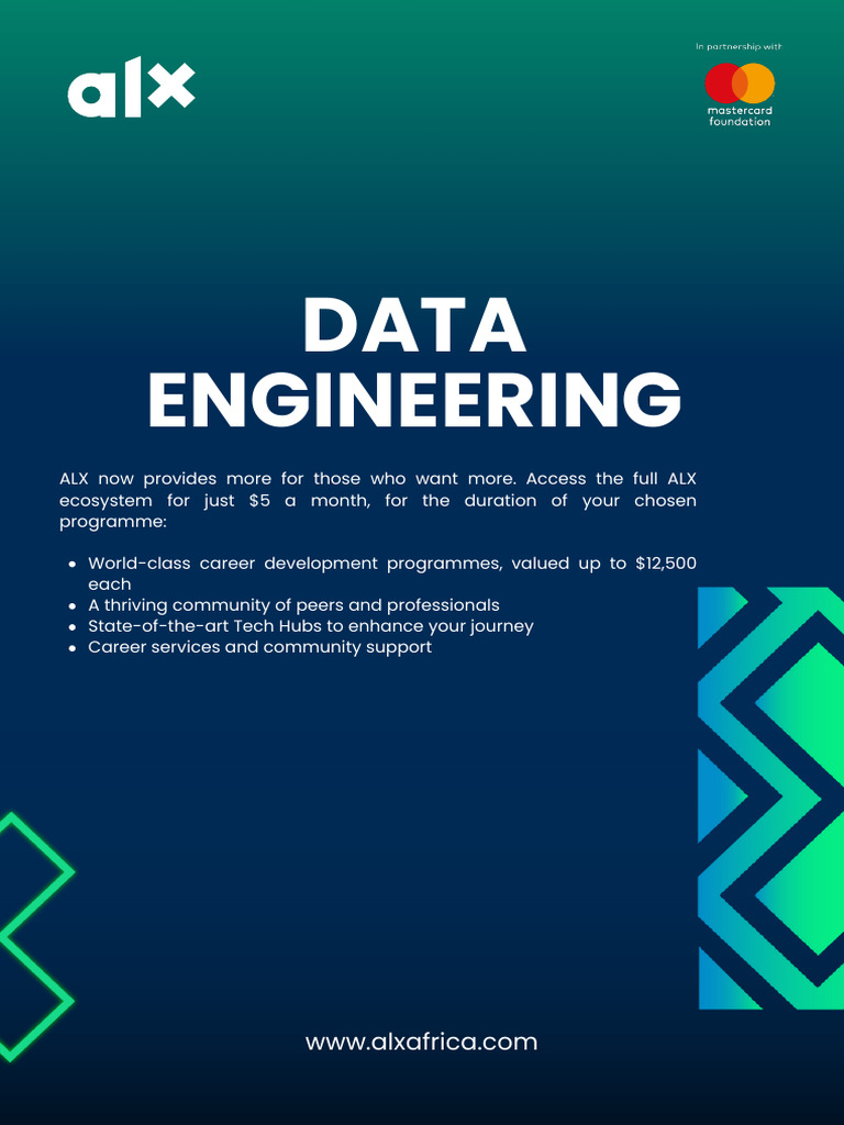 Data Engineering Program Overview | PDF | Learning | Analytics