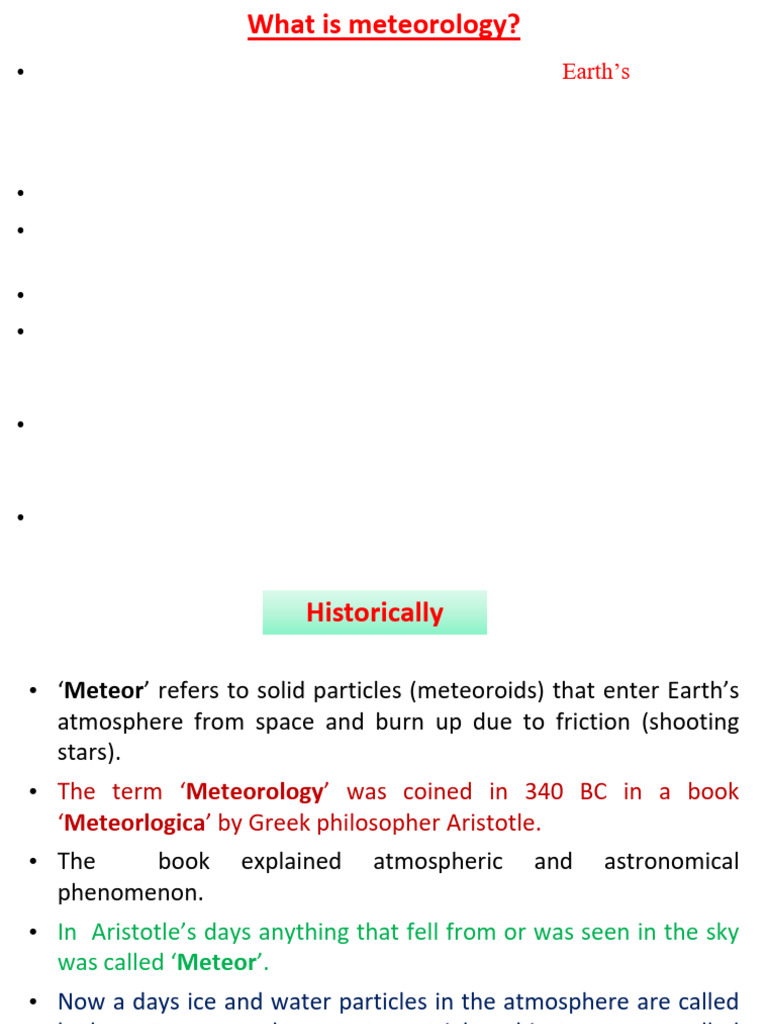 Overview of Physical Meteorology | PDF | Greenhouse Effect | Meteorology
