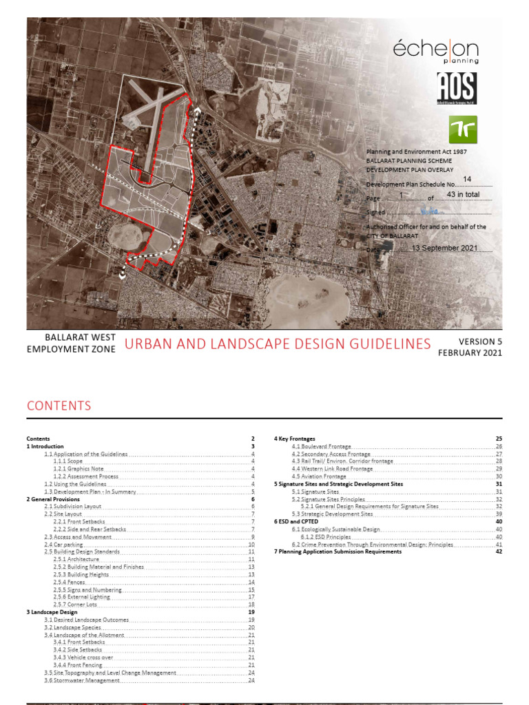 BWEZ DP Urban Design and Landscape Guidelines | PDF | Parking | Transport
