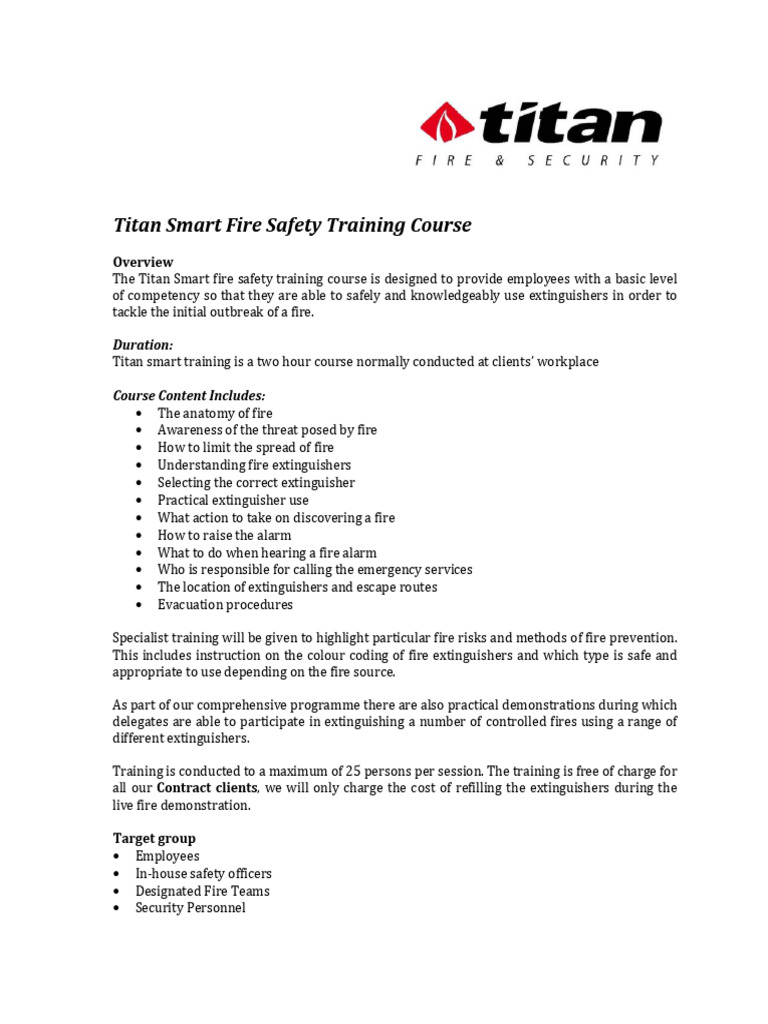 Titan Basic Safety Training_1756288945917 | PDF
