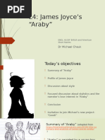 Text of "Araby" by James Joyce | PDF