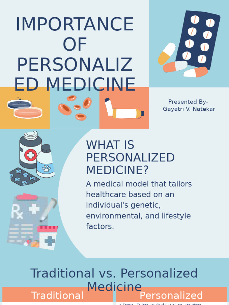 Importance of Personalized Medicine | PDF | Personalized Medicine | Cancer