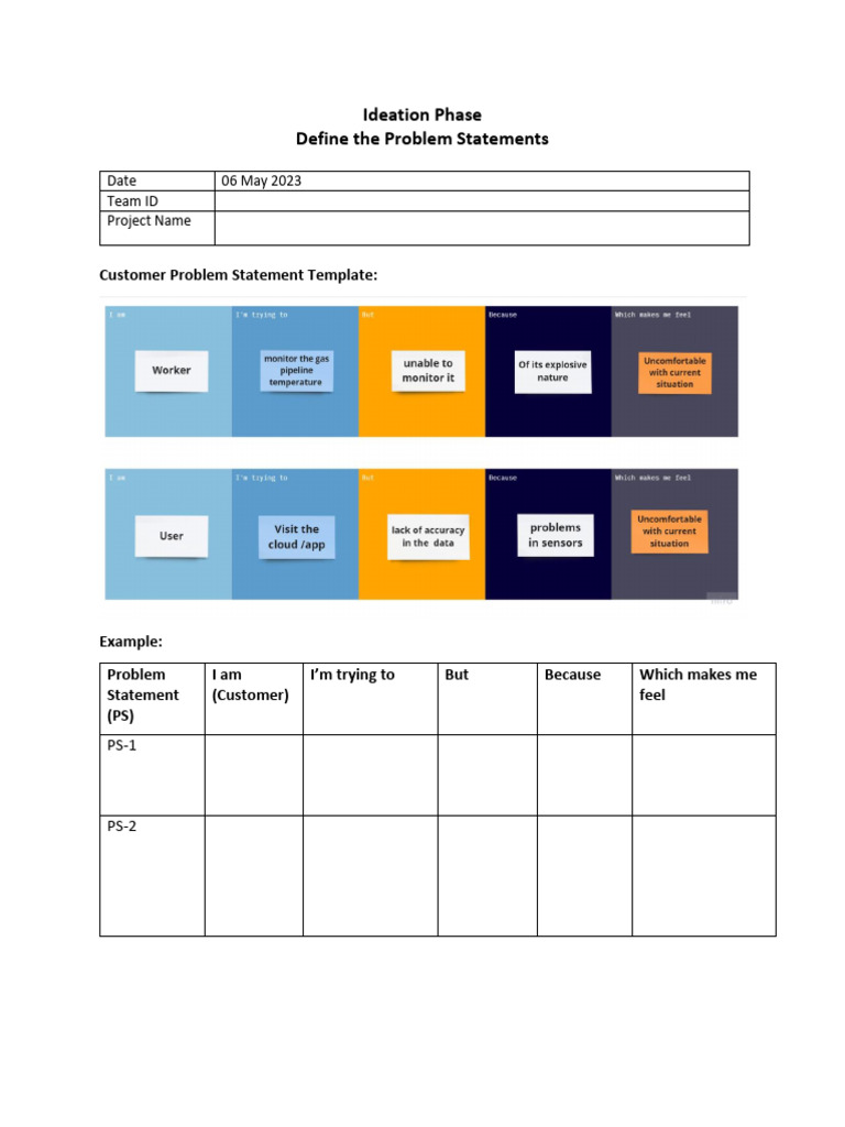 Problem Statements for Gas Pipeline System | PDF