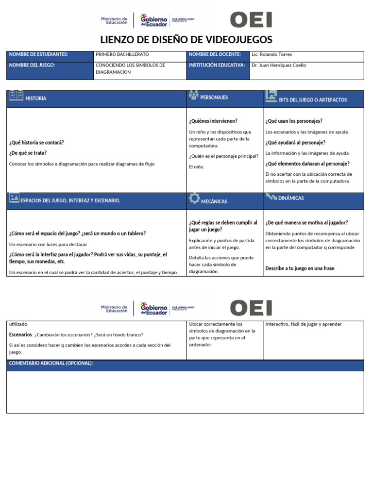 Lienzo Videojuegos 2023 | PDF | Videojuegos | Juego de azar