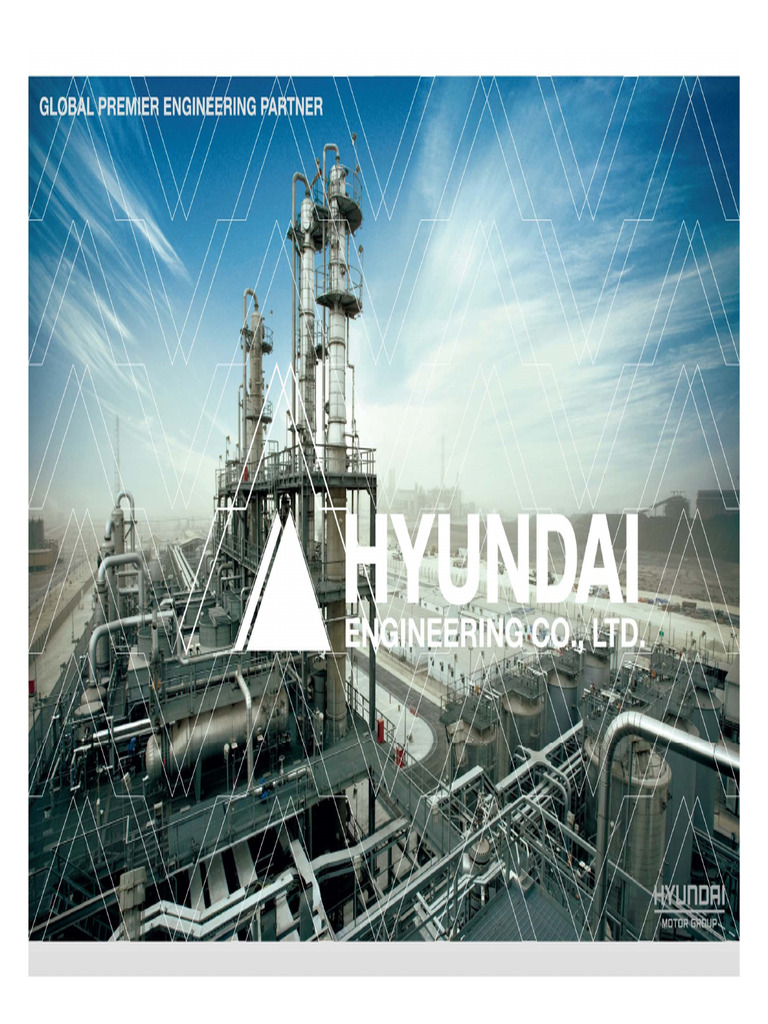2015 - Hyundai Engineering Company Brochure - General PT-1 | PDF