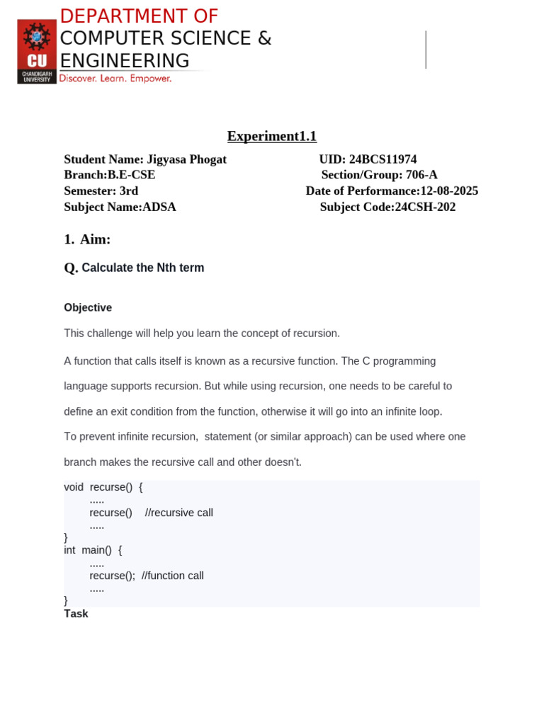 Worksheet Template DBMS | PDF | Recursion | Software Engineering
