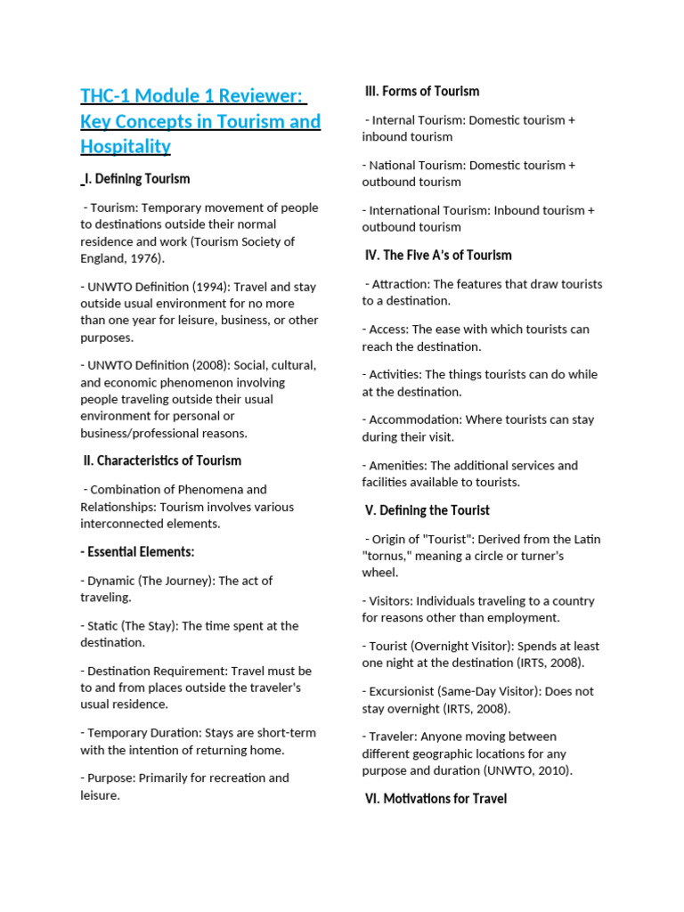 THC 1 - Reviewer - by - JohnCarloCastro - Module1,2,3,4,5 - and - 6 ...