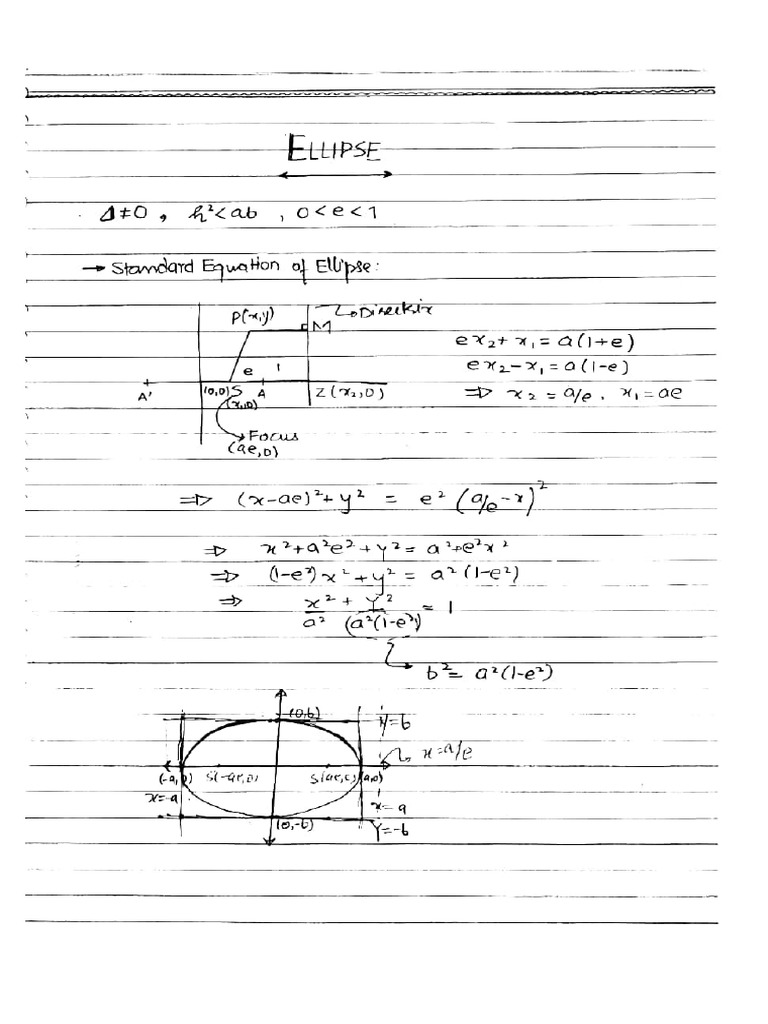 Ellipse | PDF