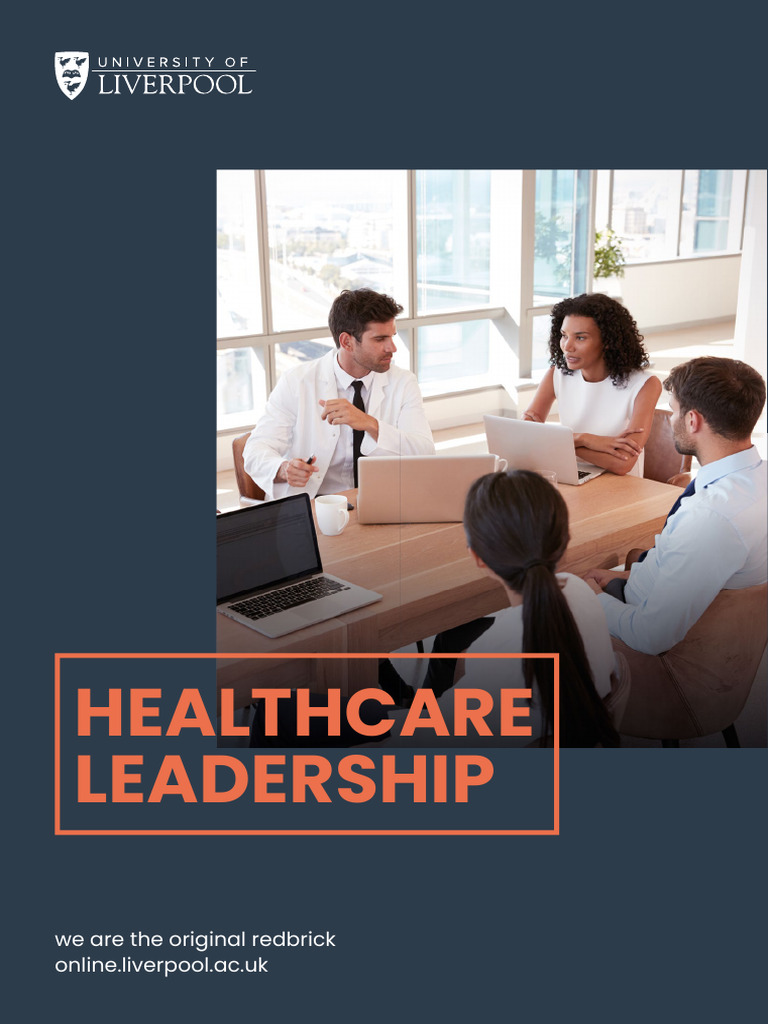 Booklet Healthcare Leadership | PDF | Methodology | Leadership