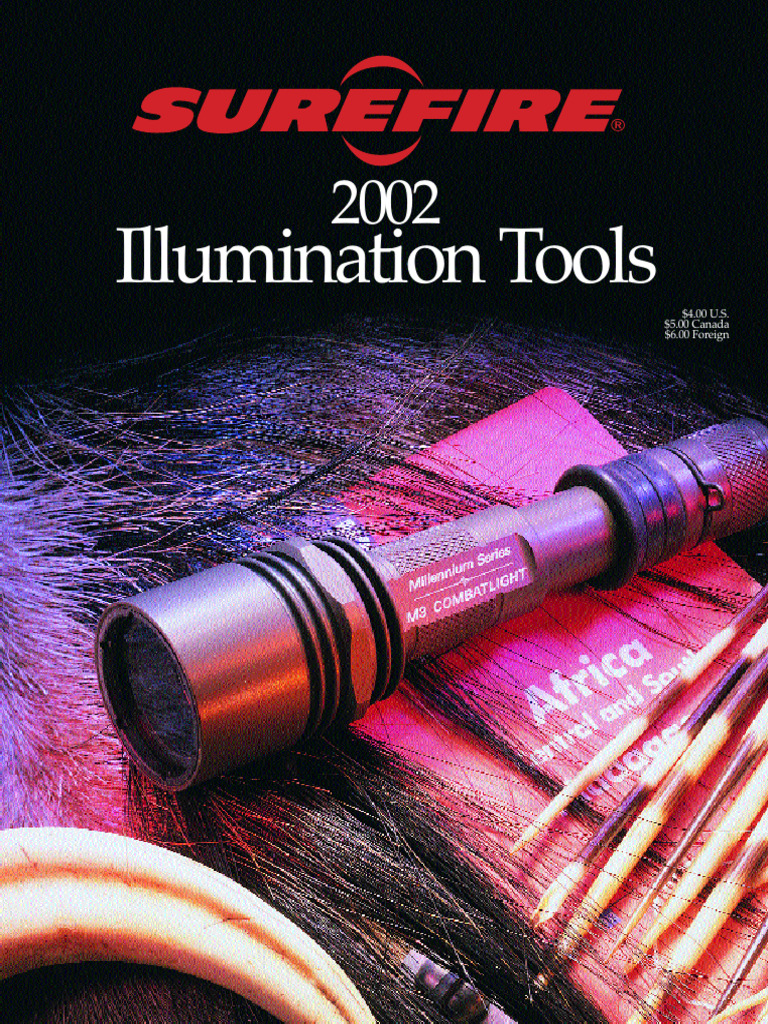 SureFire Tactical Illumination Tools | PDF | Flashlight | Incandescent ...