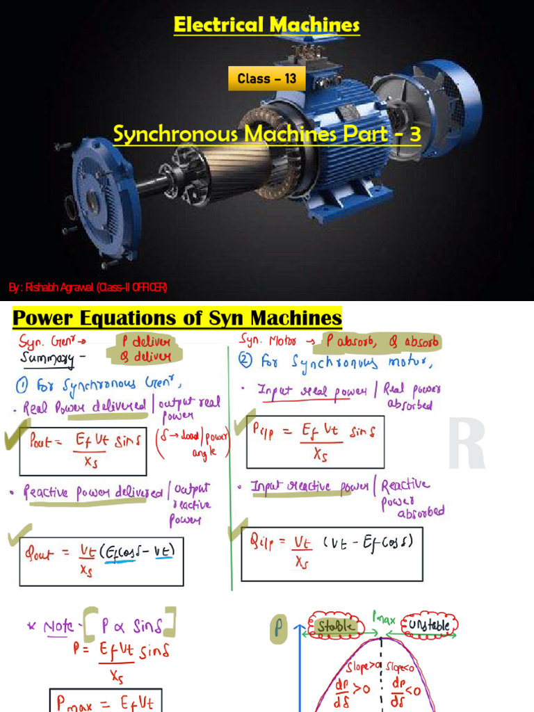 13 Synchronous Machines Part - 3 - 65648356 - 2025 - 09 - 03 - 22 - 13 ...