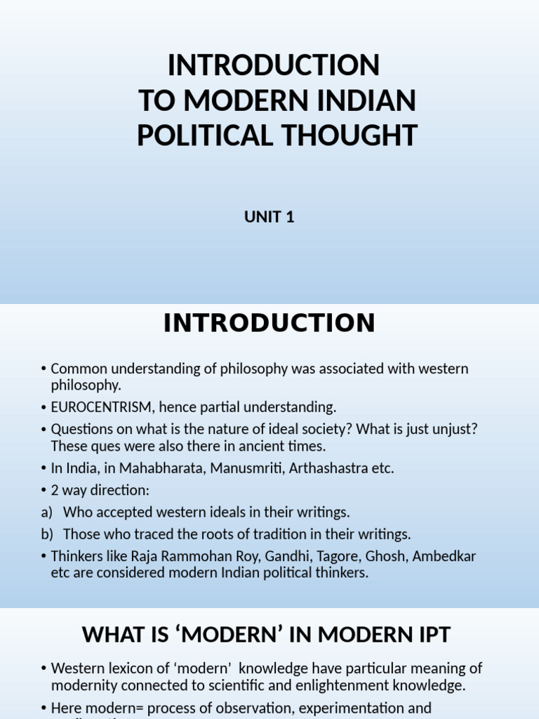 Introduction Mipt | PDF | Political Philosophy | Age Of Enlightenment