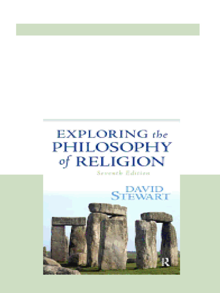 Exploring The Philosophy of Religion | PDF