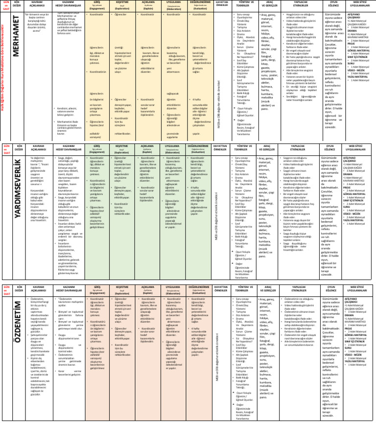 CEDES Yillik Plan | PDF