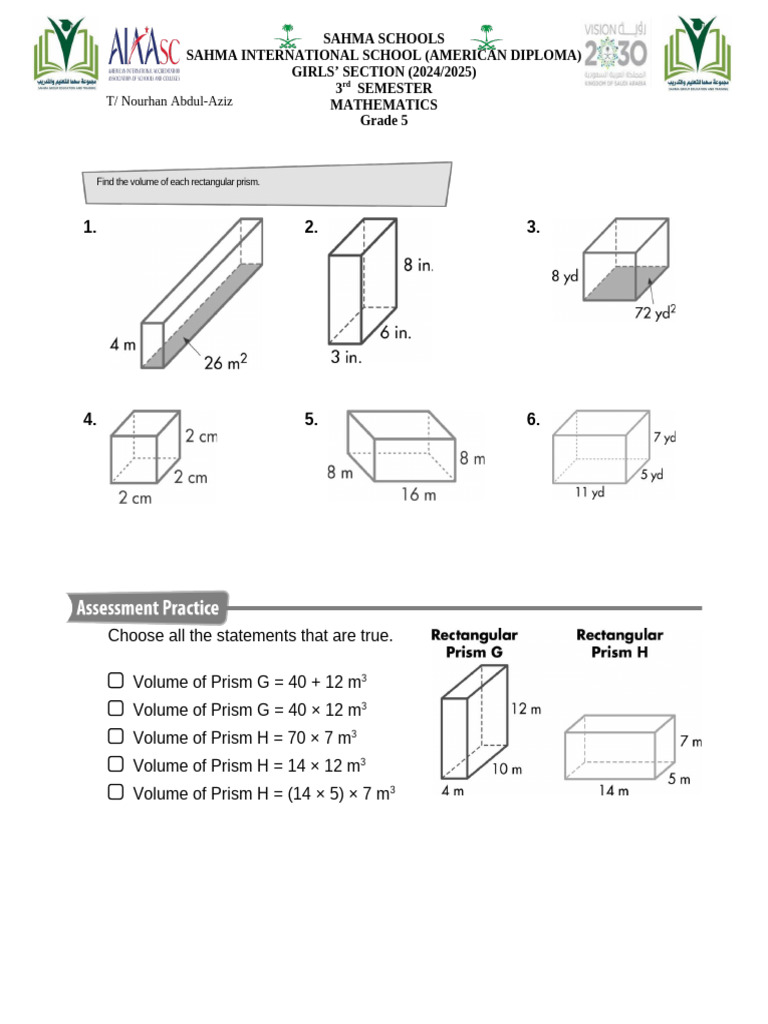 L11-2 Develop A Volume Model. | PDF
