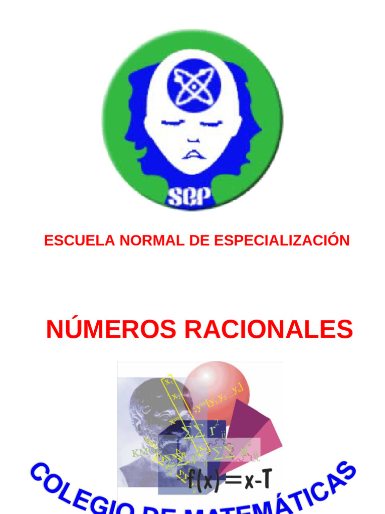 Números Racionales: Definición y Operaciones | PDF | Número racional ...