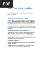 7 Founding Fathers of UAE | PDF | United Arab Emirates | Middle East