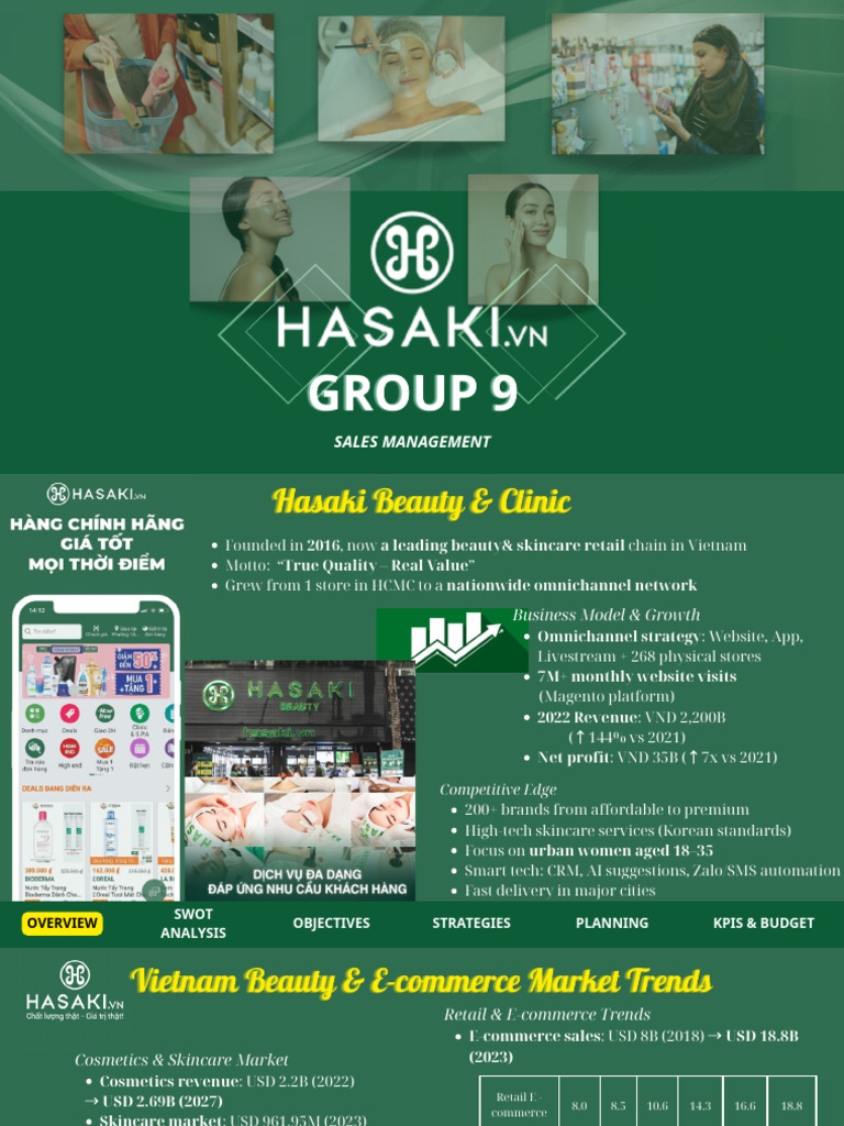 Sales Management - Group 9 | PDF | Retail | Customer Relationship ...