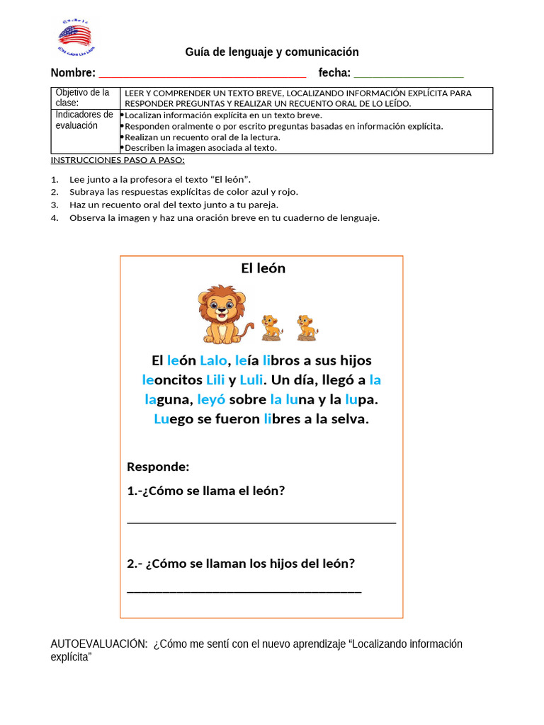 Guía de Lectura La Vaca | PDF